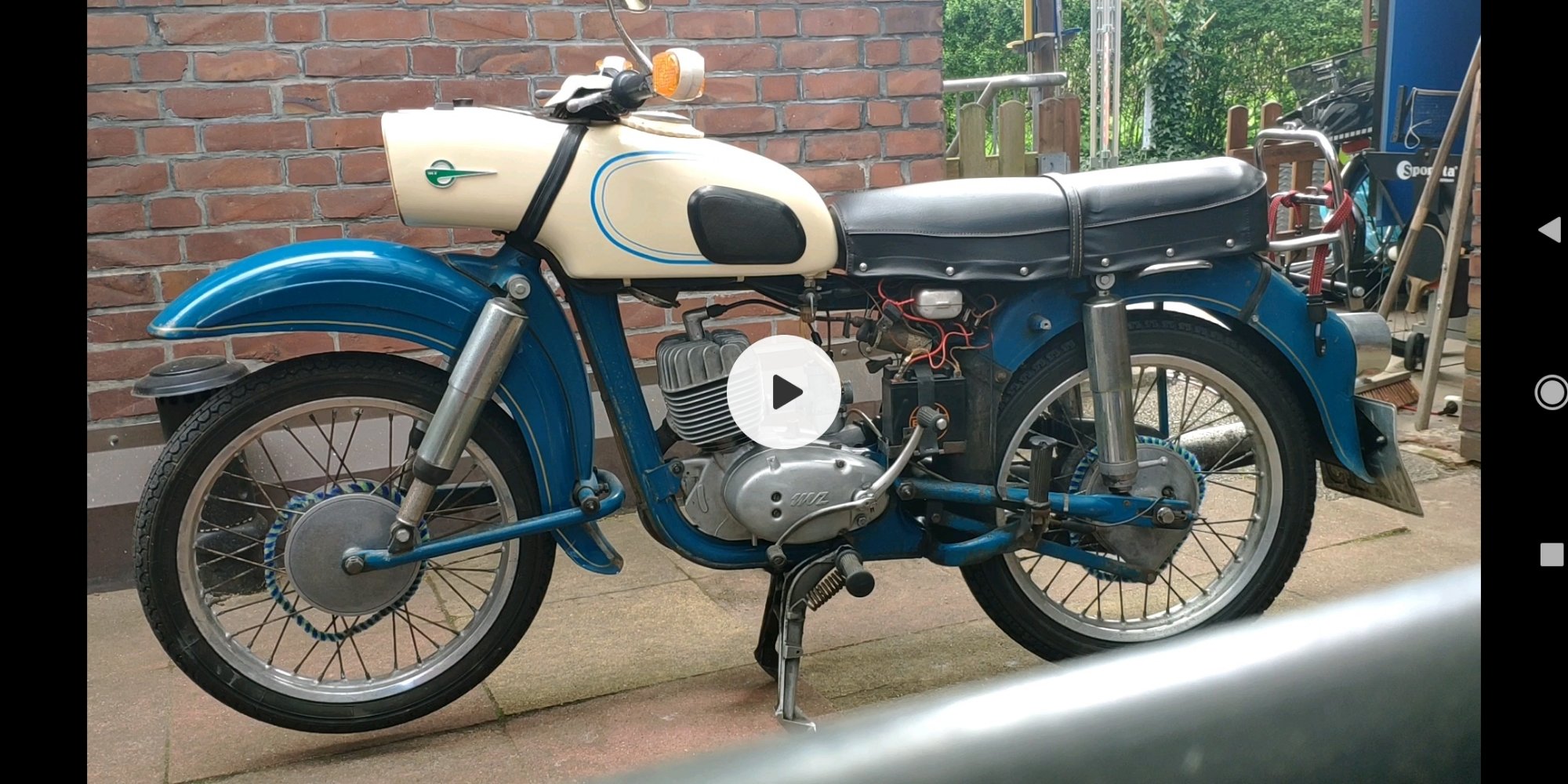 Die MZ ES 150 läuft wieder - Blechfreund